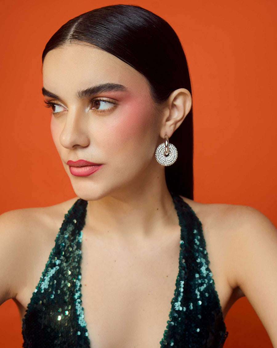 Froot Loops Earrings In Silver - Set of 3 – Amama