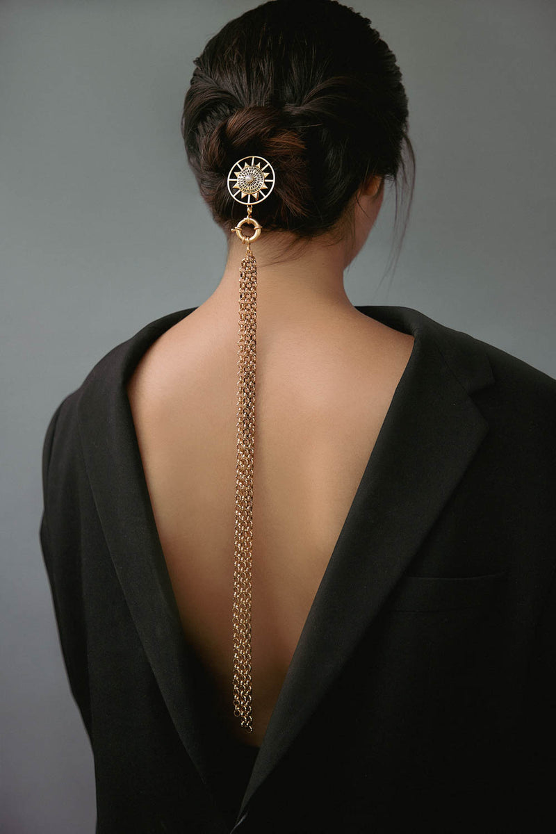 Hairpin/clip | Hair Accessories | Handmade Jewels | Amama